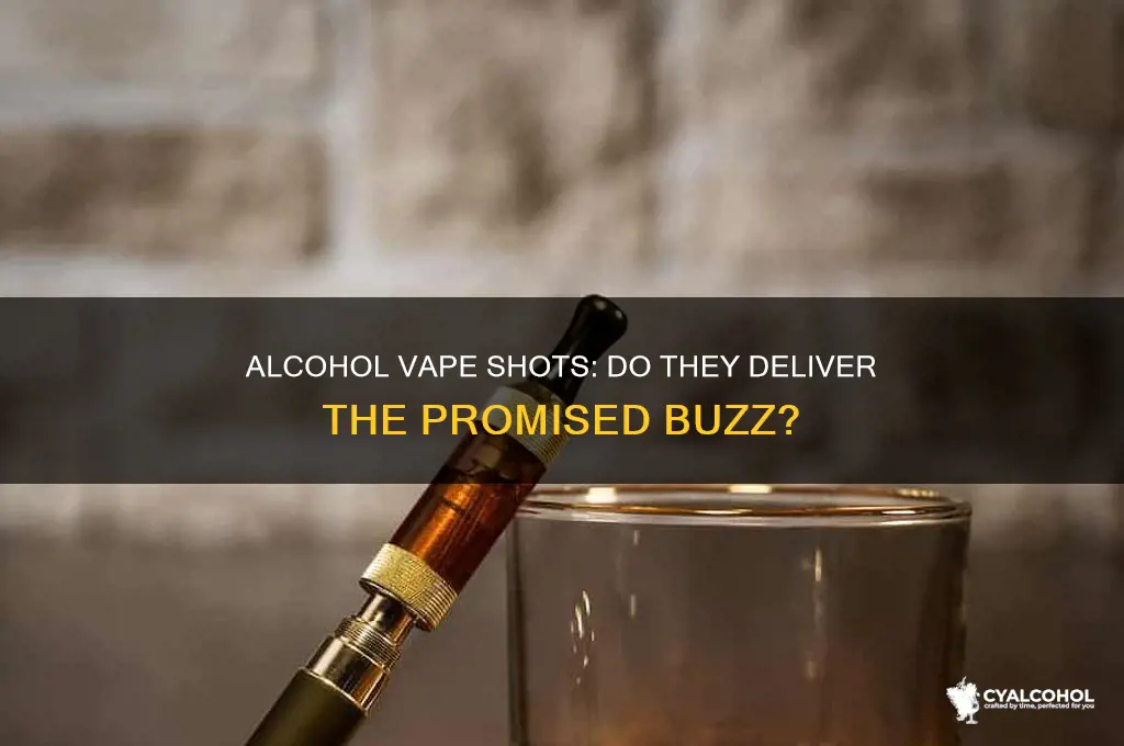 Alcohol Vape Shots: Do They Deliver The Promised Buzz? | CyAlcohol