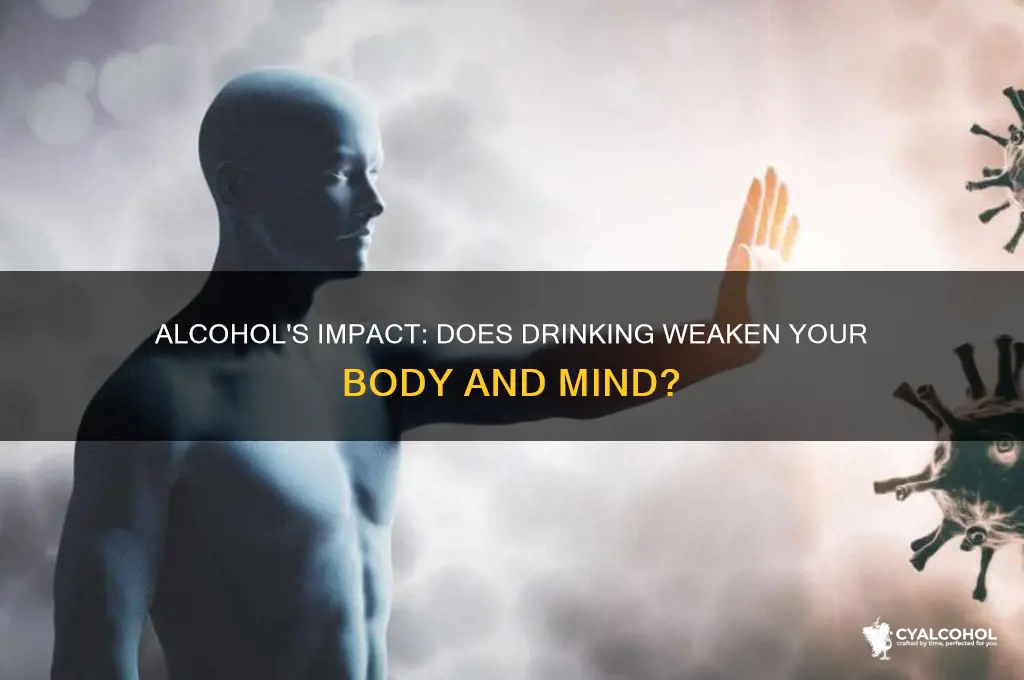 Alcohol's Impact: Does Drinking Weaken Your Body And Mind? | CyAlcohol