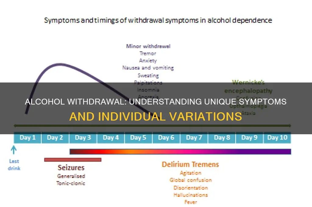 Alcohol Withdrawal: Understanding Unique Symptoms And Individual ...