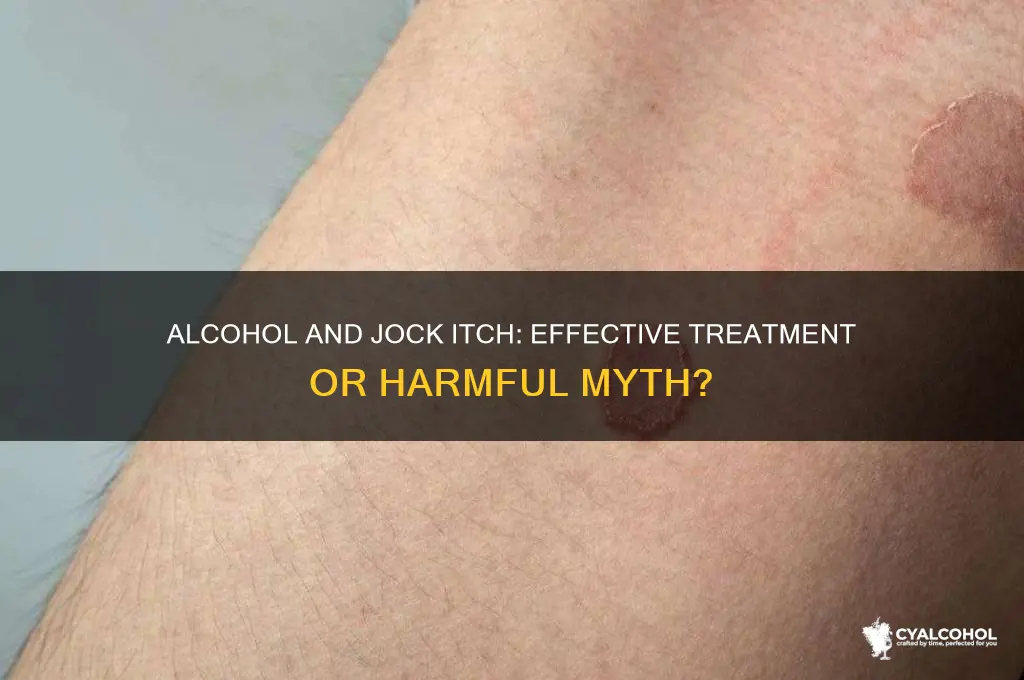 Alcohol And Jock Itch: Effective Treatment Or Harmful Myth? | CyAlcohol