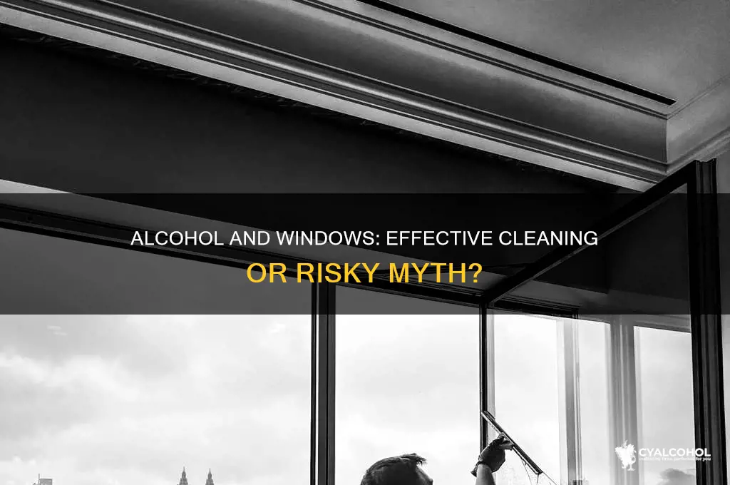 Alcohol And Windows: Effective Cleaning Or Risky Myth? | CyAlcohol