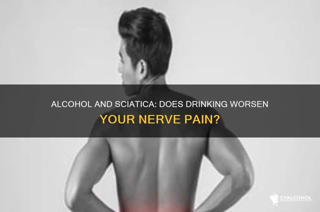 Alcohol And Sciatica: Does Drinking Worsen Your Nerve Pain? | CyAlcohol
