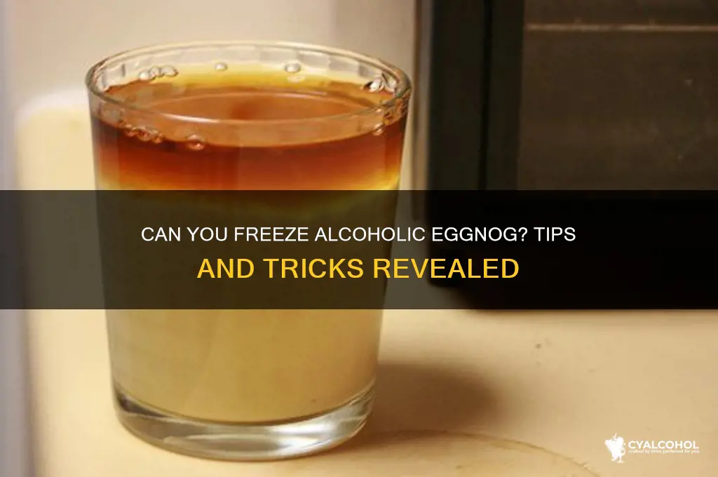 Can You Freeze Alcoholic Eggnog? Tips And Tricks Revealed | CyAlcohol