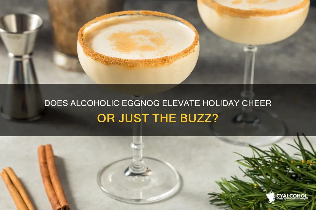 Does Alcoholic Eggnog Elevate Holiday Cheer Or Just The Buzz? | CyAlcohol