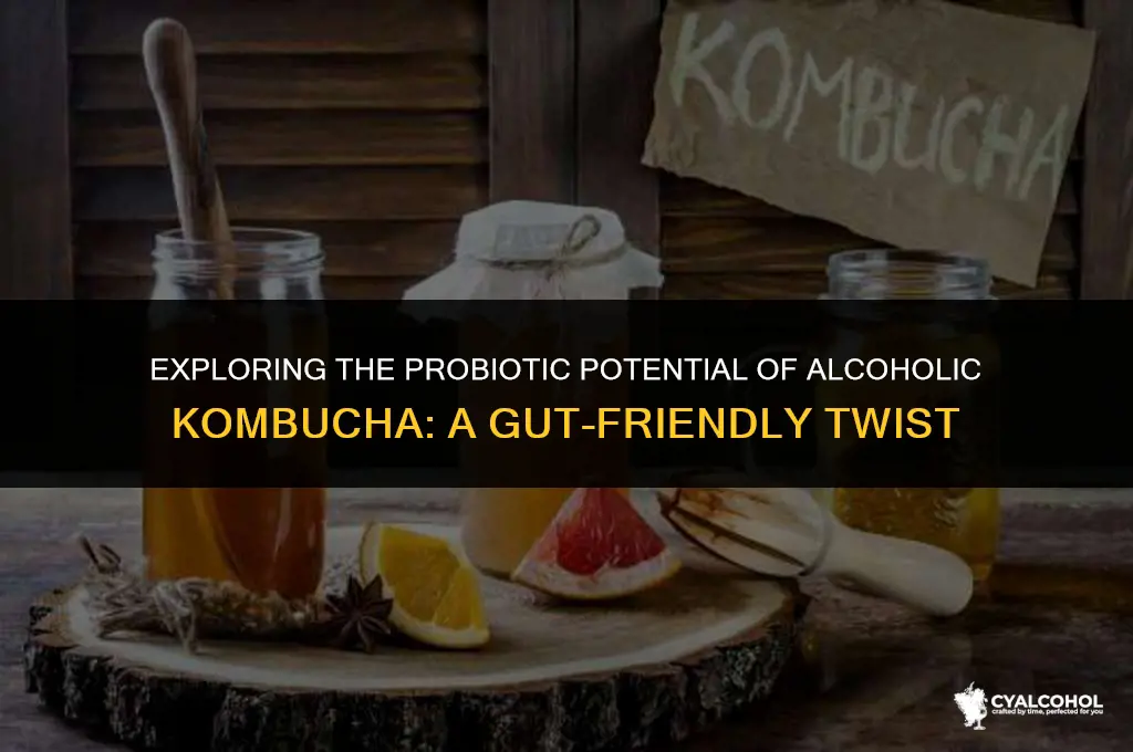 Exploring The Probiotic Potential Of Alcoholic Kombucha: A Gut-Friendly ...