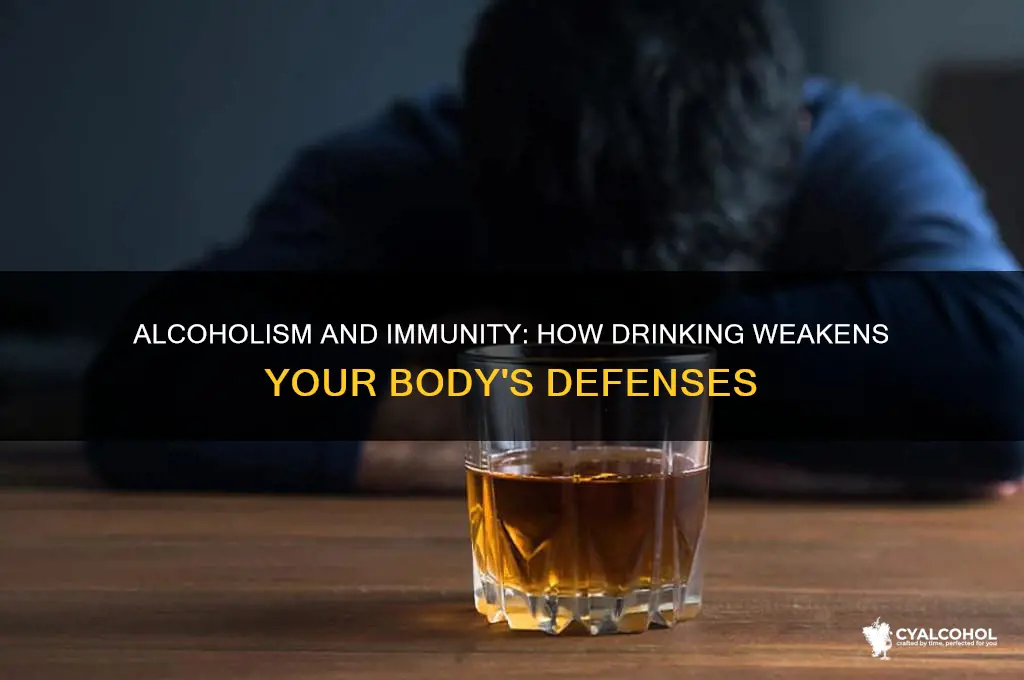 Alcoholism And Immunity: How Drinking Weakens Your Body's Defenses ...