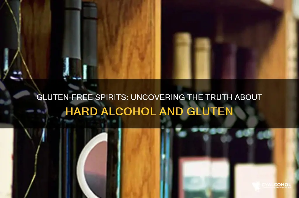 Gluten-Free Spirits: Uncovering The Truth About Hard Alcohol And Gluten ...