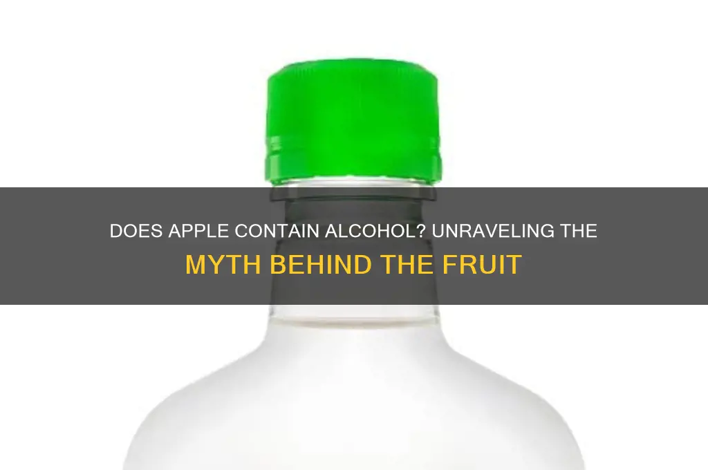 Does Apple Contain Alcohol? Unraveling The Myth Behind The Fruit ...