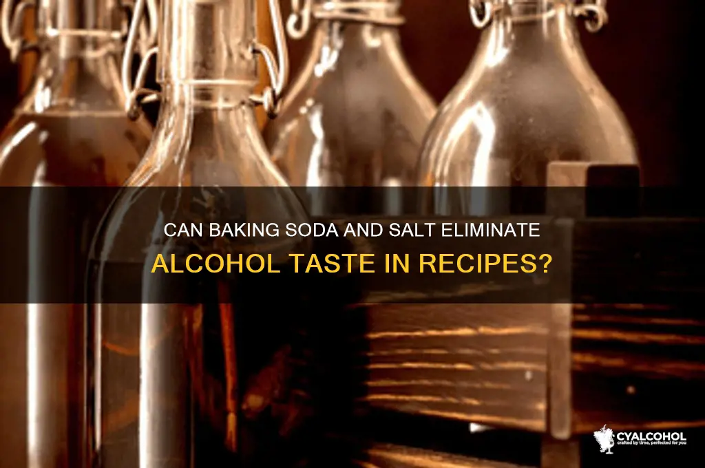 Can Baking Soda And Salt Eliminate Alcohol Taste In Recipes? | CyAlcohol