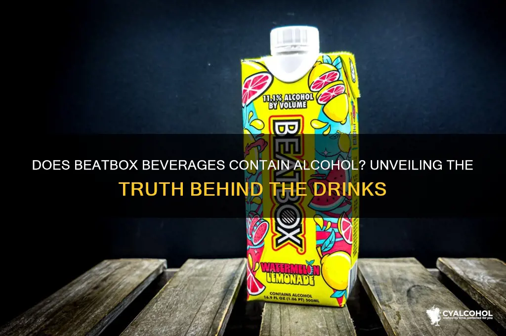 Does Beatbox Beverages Contain Alcohol? Unveiling The Truth Behind The ...