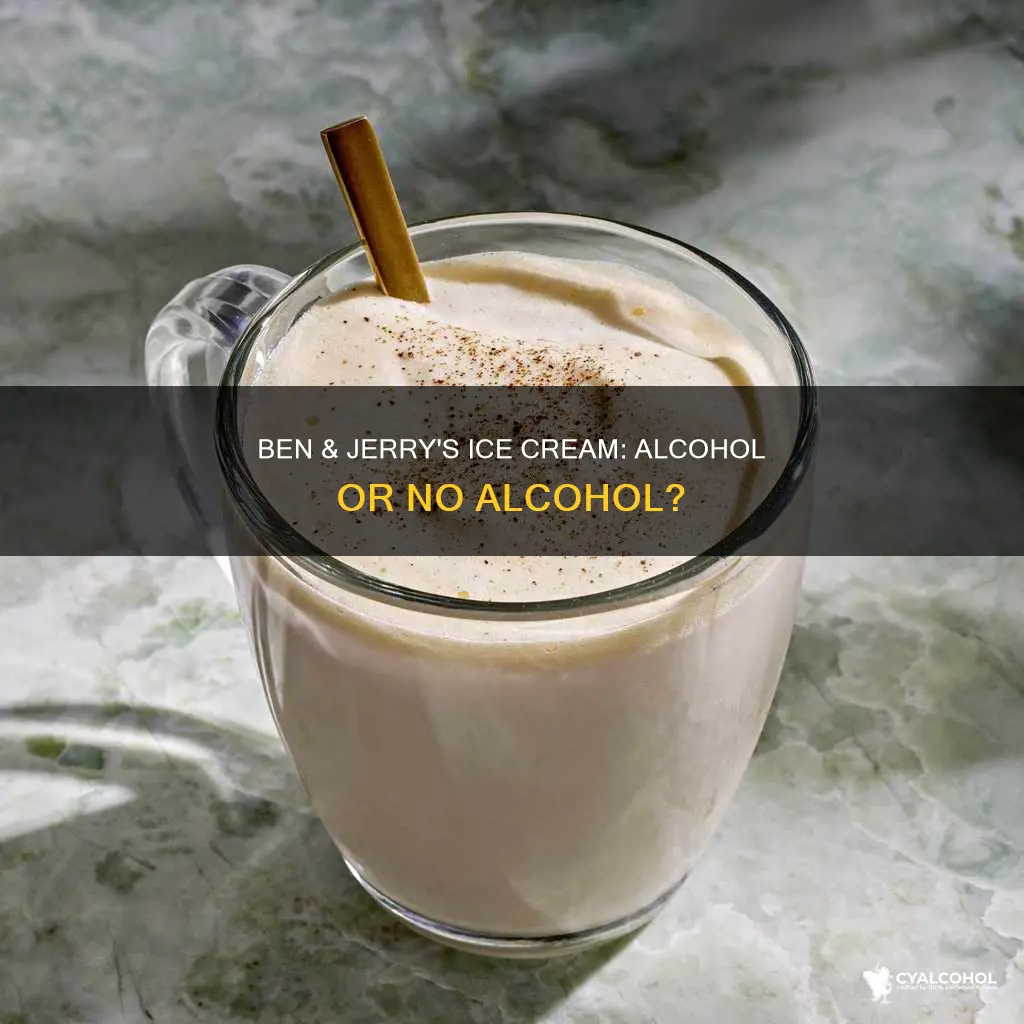 Ben & Jerry's Ice Cream: Alcohol Or No Alcohol? | CyAlcohol