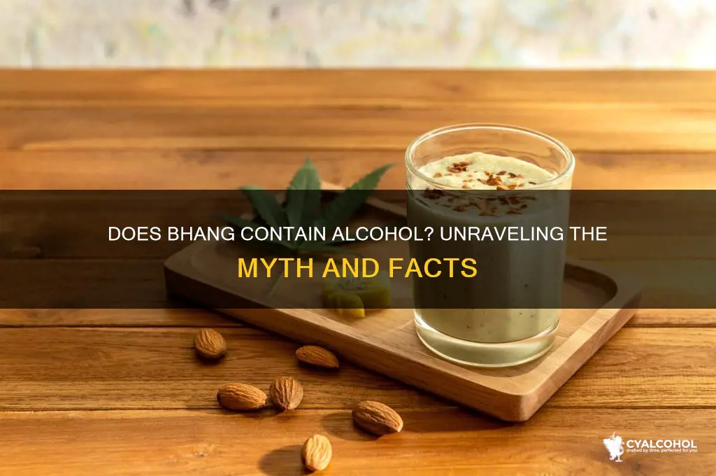 Does Bhang Contain Alcohol? Unraveling The Myth And Facts | CyAlcohol