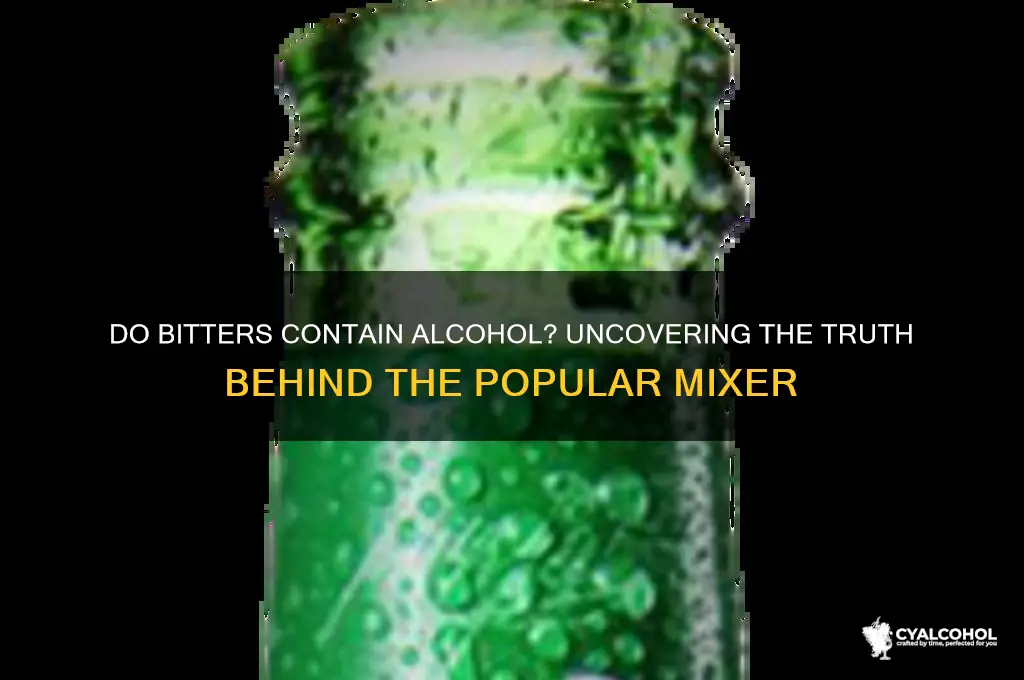 Do Bitters Contain Alcohol? Uncovering The Truth Behind The Popular ...
