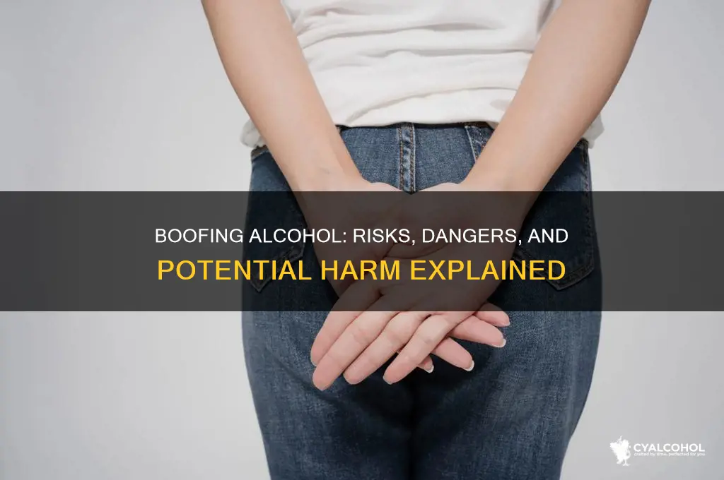 Boofing Alcohol: Risks, Dangers, And Potential Harm Explained | CyAlcohol