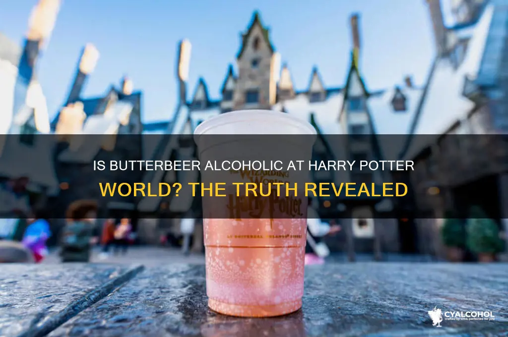 Is Butterbeer Alcoholic At Harry Potter World? The Truth Revealed ...