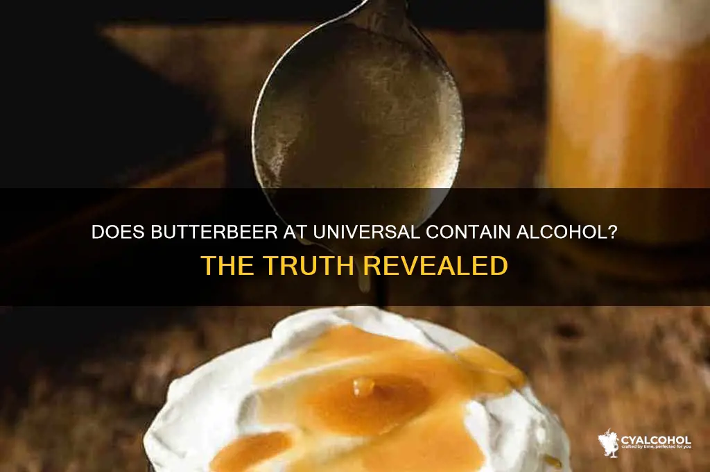 Does Butterbeer At Universal Contain Alcohol? The Truth Revealed ...