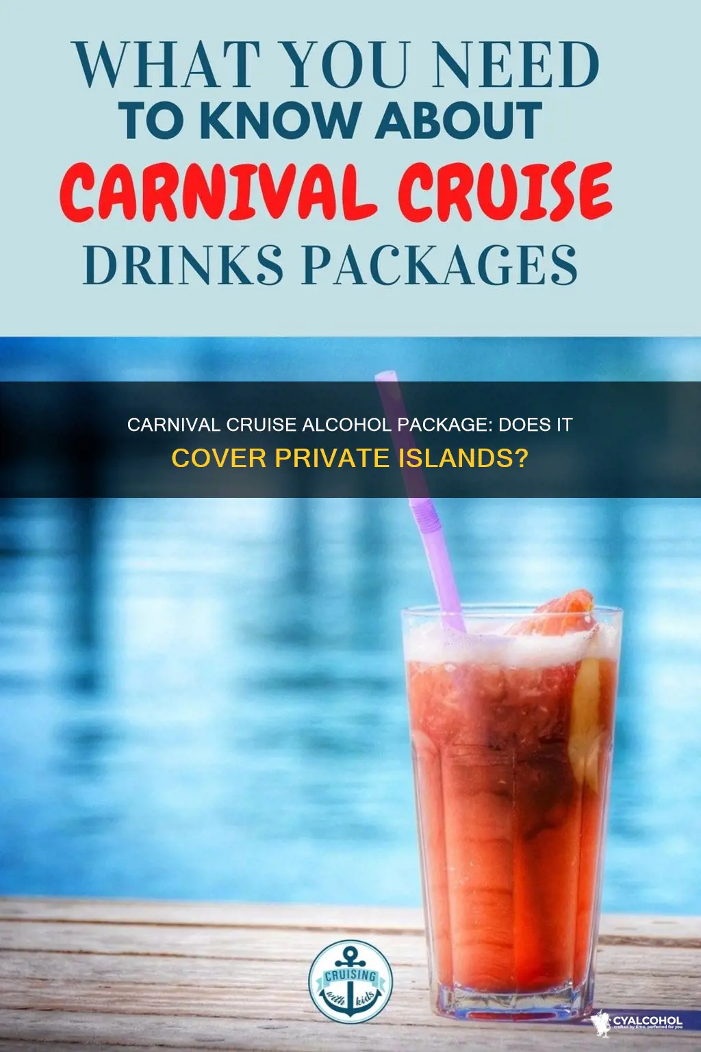 Carnival Cruise Alcohol Package: Does It Cover Private Islands? | CyAlcohol