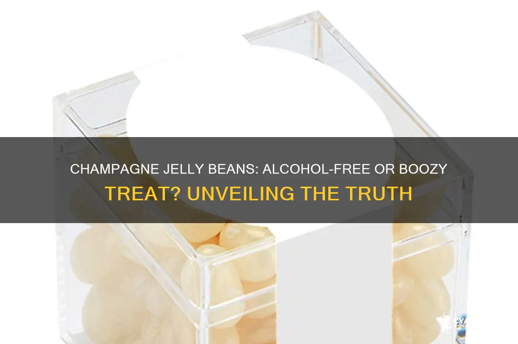 Champagne Jelly Beans: Alcohol-Free Or Boozy Treat? Unveiling The Truth ...