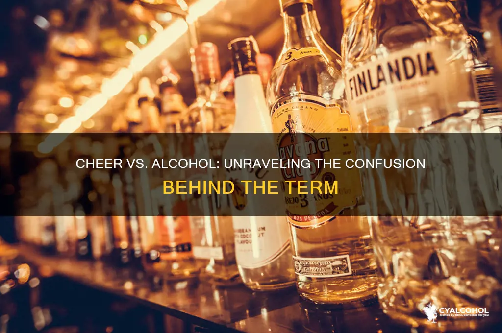 Cheer Vs. Alcohol: Unraveling The Confusion Behind The Term | CyAlcohol