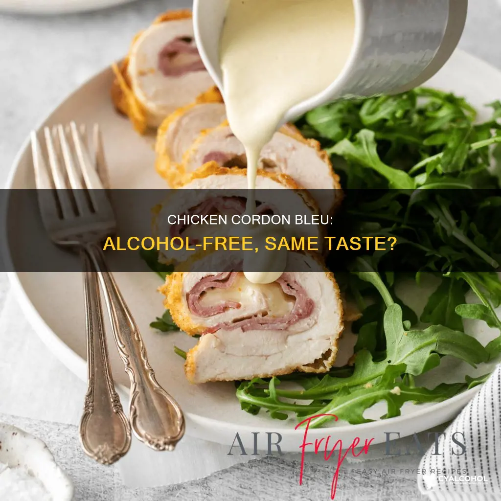Chicken Cordon Bleu: Alcohol-Free, Same Taste? | CyAlcohol