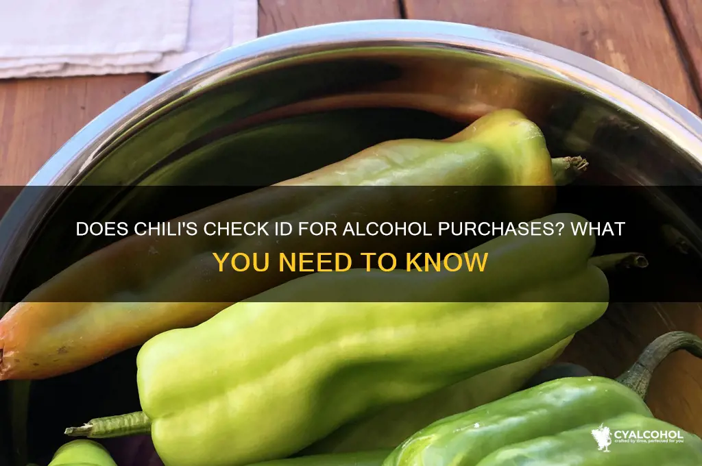 Does Chili's Check Id For Alcohol Purchases? What You Need To Know ...