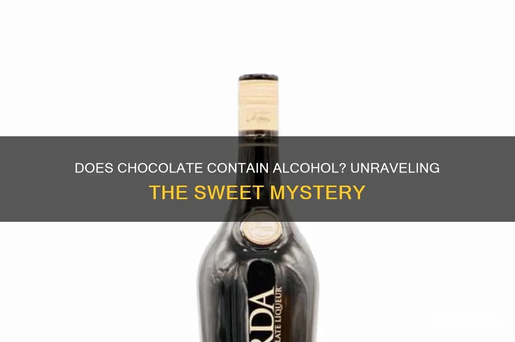 Does Chocolate Contain Alcohol? Unraveling The Sweet Mystery | CyAlcohol