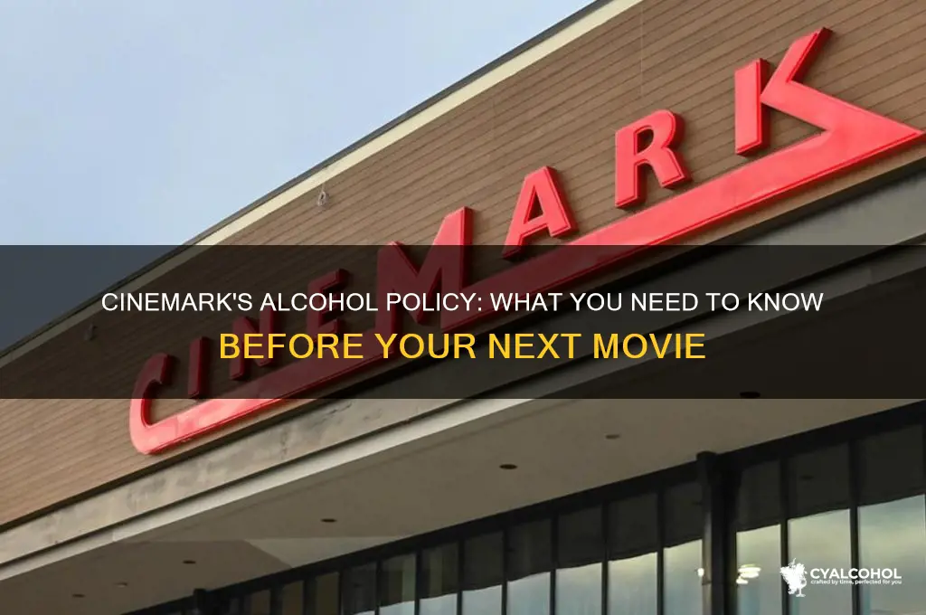 Cinemark's Alcohol Policy: What You Need To Know Before Your Next Movie ...