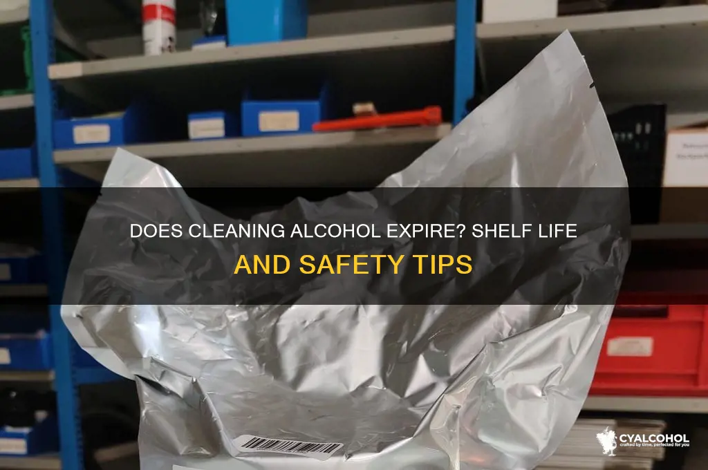 Does Cleaning Alcohol Expire? Shelf Life And Safety Tips | CyAlcohol
