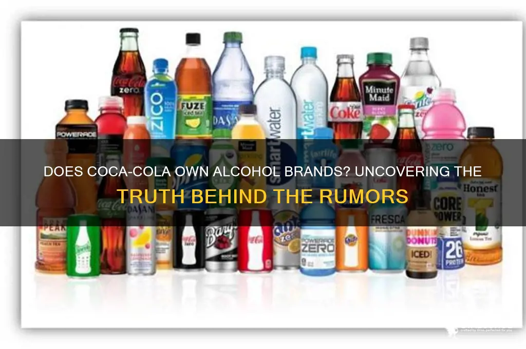 Does Coca-Cola Own Alcohol Brands? Uncovering The Truth Behind The ...