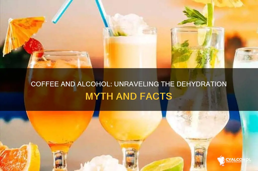 Coffee And Alcohol: Unraveling The Dehydration Myth And Facts | CyAlcohol
