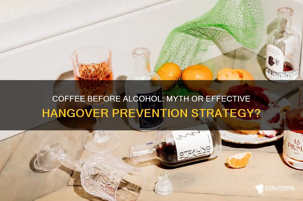 Coffee Before Alcohol: Myth Or Effective Hangover Prevention Strategy ...