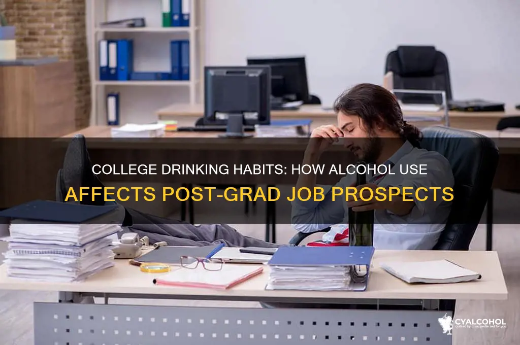 College Drinking Habits: How Alcohol Use Affects Post-Grad Job ...