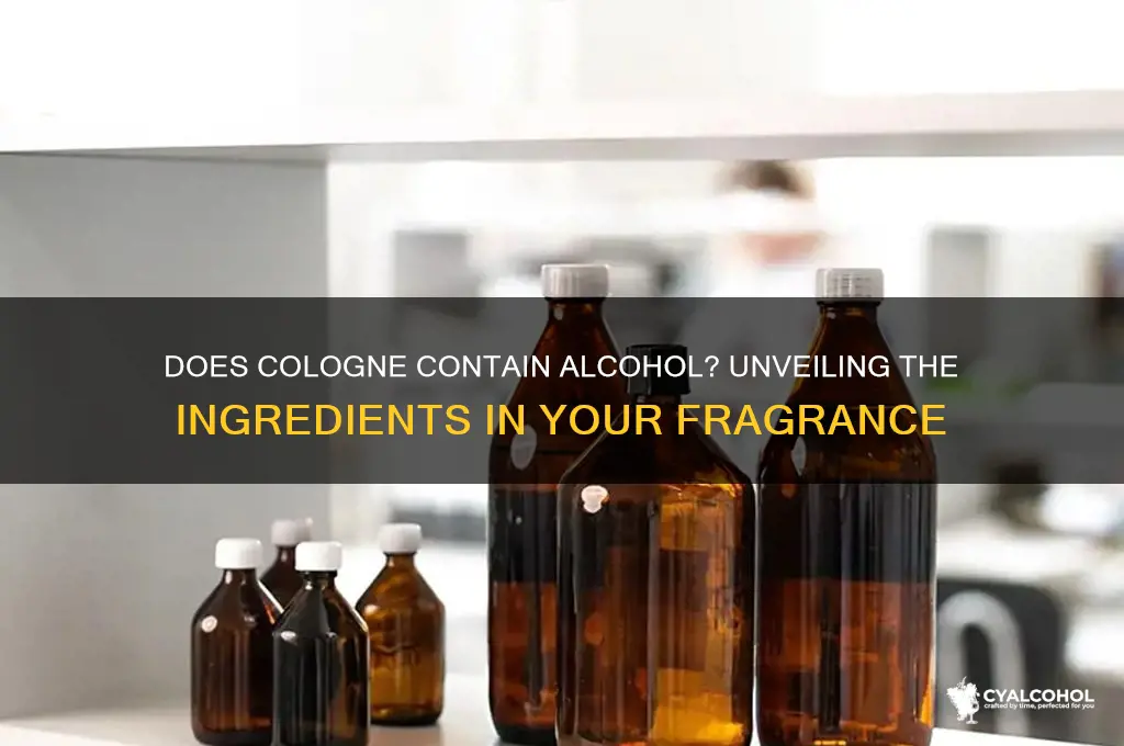 Does Cologne Contain Alcohol? Unveiling The Ingredients In Your ...