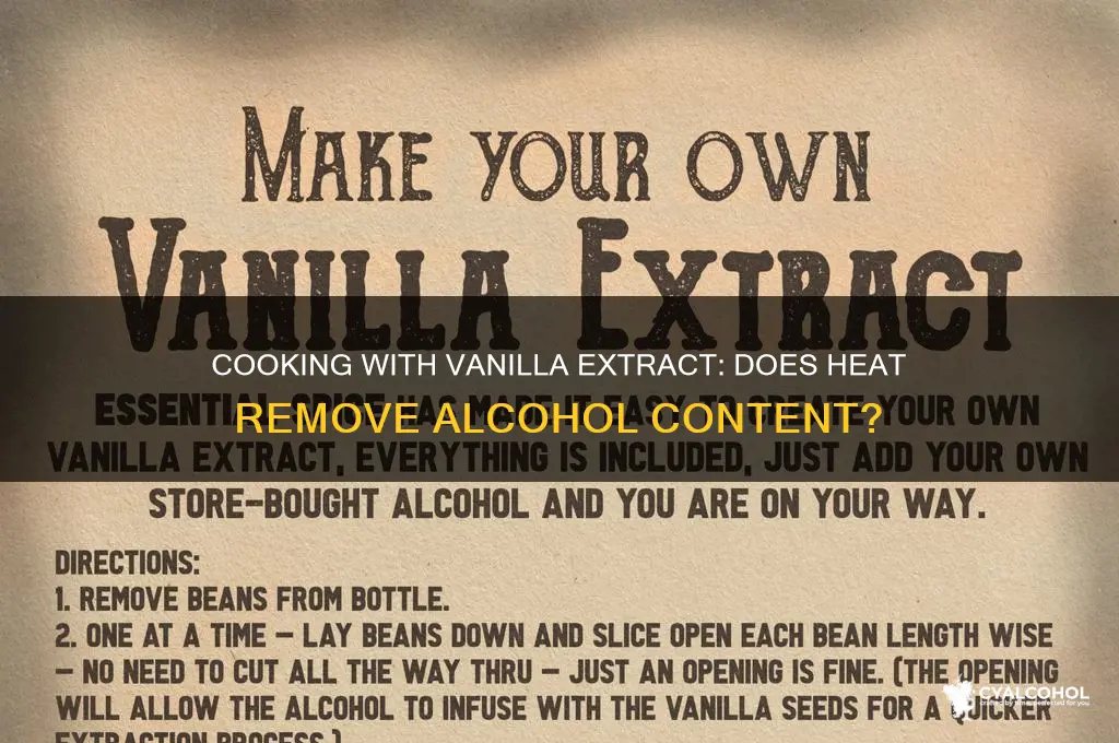 Cooking With Vanilla Extract: Does Heat Remove Alcohol Content? | CyAlcohol