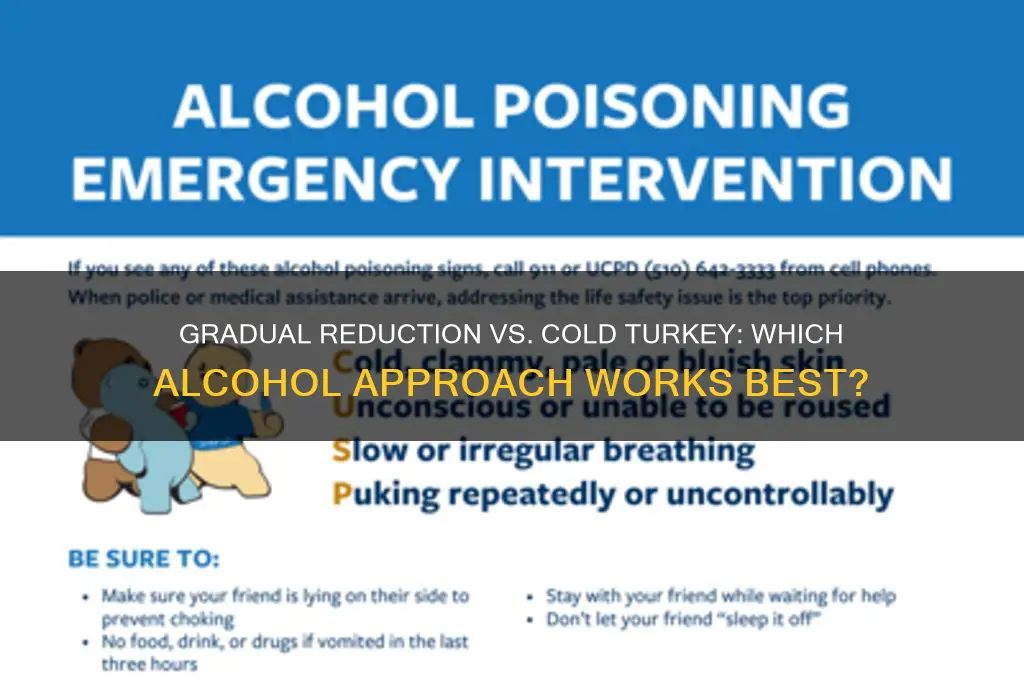 Gradual Reduction Vs. Cold Turkey: Which Alcohol Approach Works Best ...