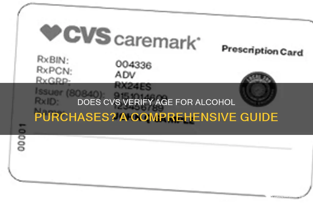 Does Cvs Verify Age For Alcohol Purchases? A Comprehensive Guide ...