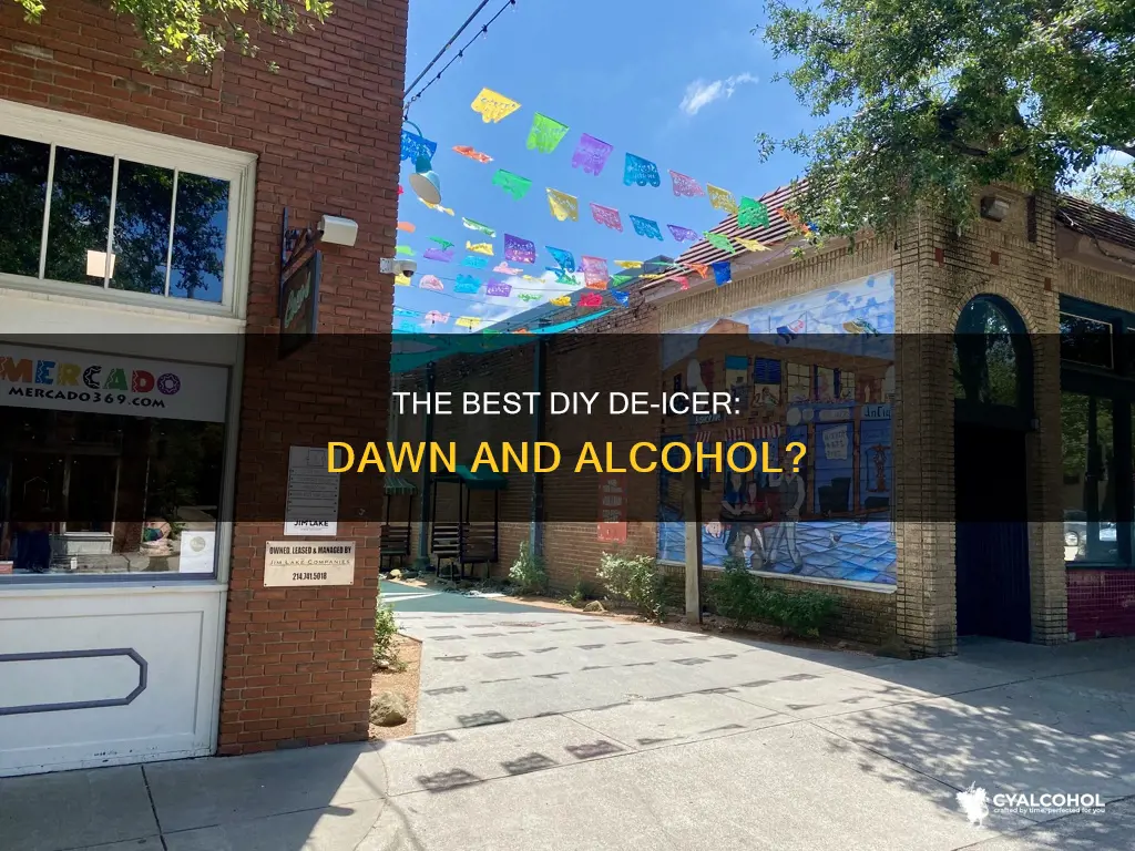 The Best Diy De-Icer: Dawn And Alcohol? | CyAlcohol