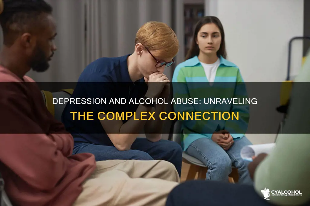 Depression And Alcohol Abuse: Unraveling The Complex Connection | CyAlcohol