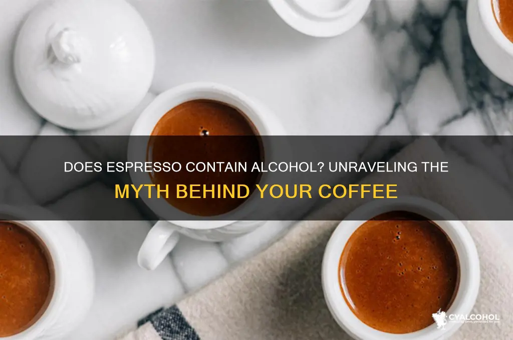 Does Espresso Contain Alcohol? Unraveling The Myth Behind Your Coffee ...