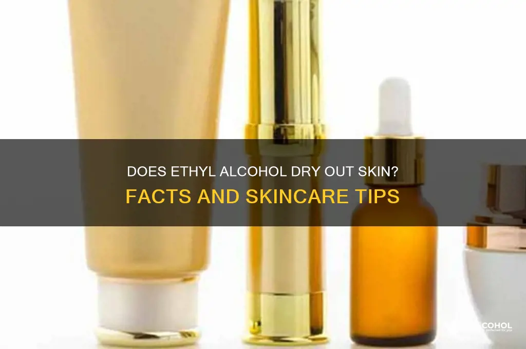 Does Ethyl Alcohol Dry Out Skin? Facts And Skincare Tips | CyAlcohol