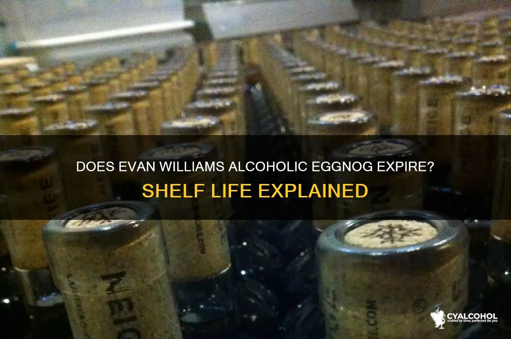 Does Evan Williams Alcoholic Eggnog Expire? Shelf Life Explained ...