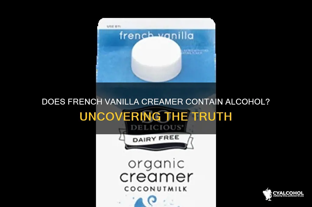 Does French Vanilla Creamer Contain Alcohol? Uncovering The Truth ...