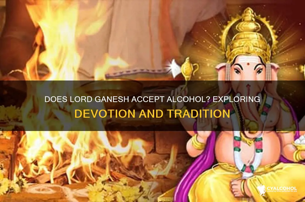 Does Lord Ganesh Accept Alcohol? Exploring Devotion And Tradition ...