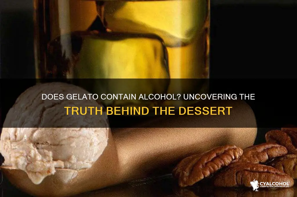Does Gelato Contain Alcohol? Uncovering The Truth Behind The Dessert ...