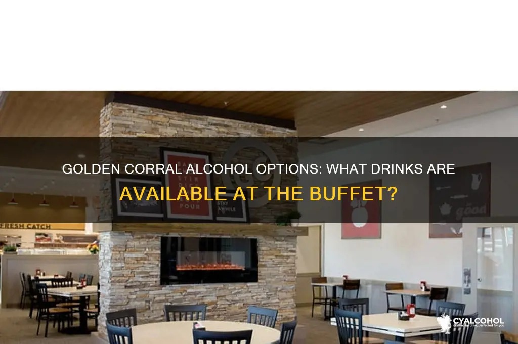 Golden Corral Alcohol Options: What Drinks Are Available At The Buffet ...