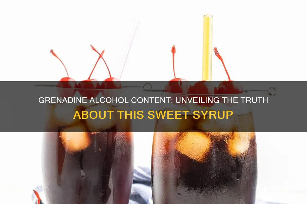 Grenadine Alcohol Content: Unveiling The Truth About This Sweet Syrup ...