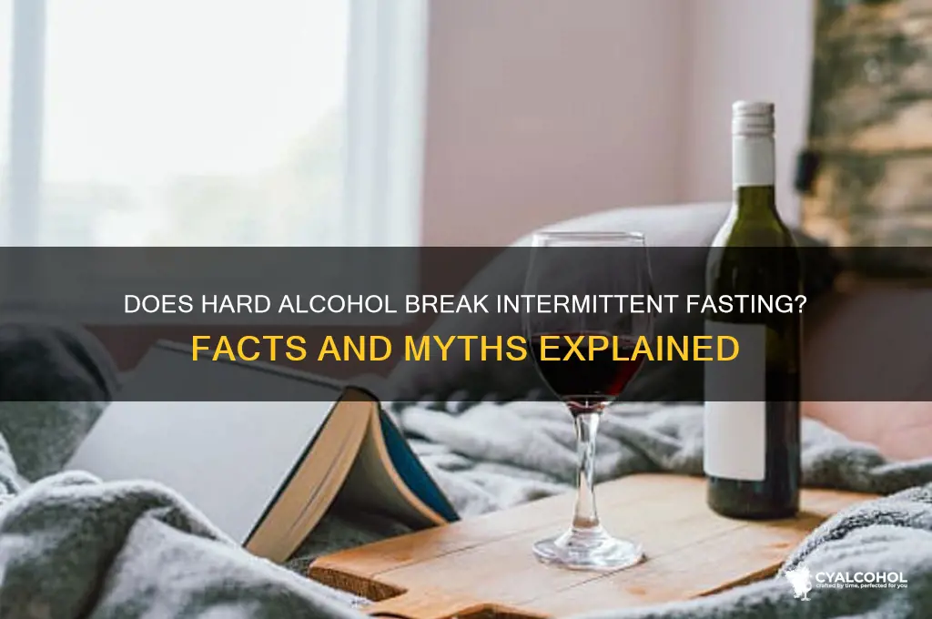 Does Hard Alcohol Break Intermittent Fasting? Facts And Myths Explained ...