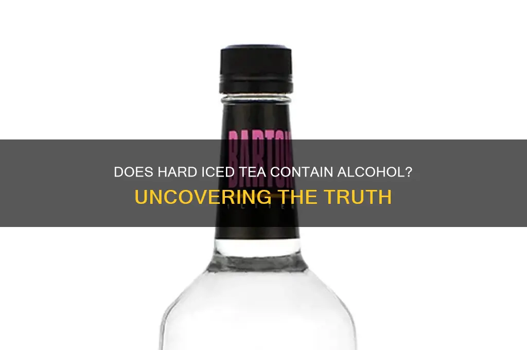 Does Hard Iced Tea Contain Alcohol? Uncovering The Truth | CyAlcohol
