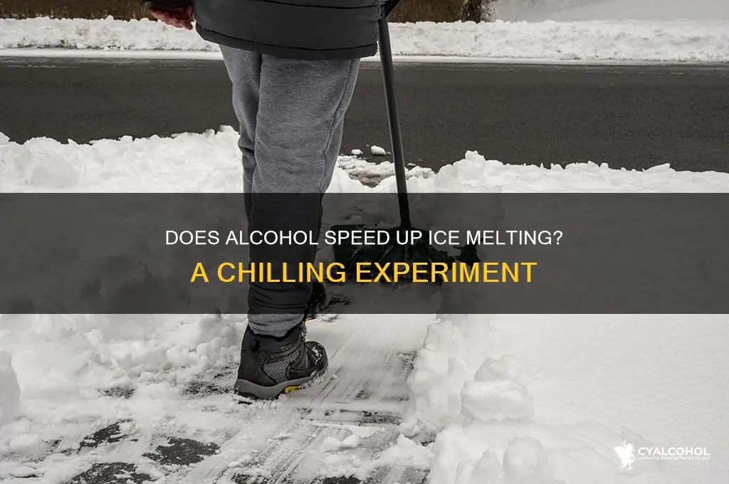 Does Alcohol Speed Up Ice Melting? A Chilling Experiment | CyAlcohol