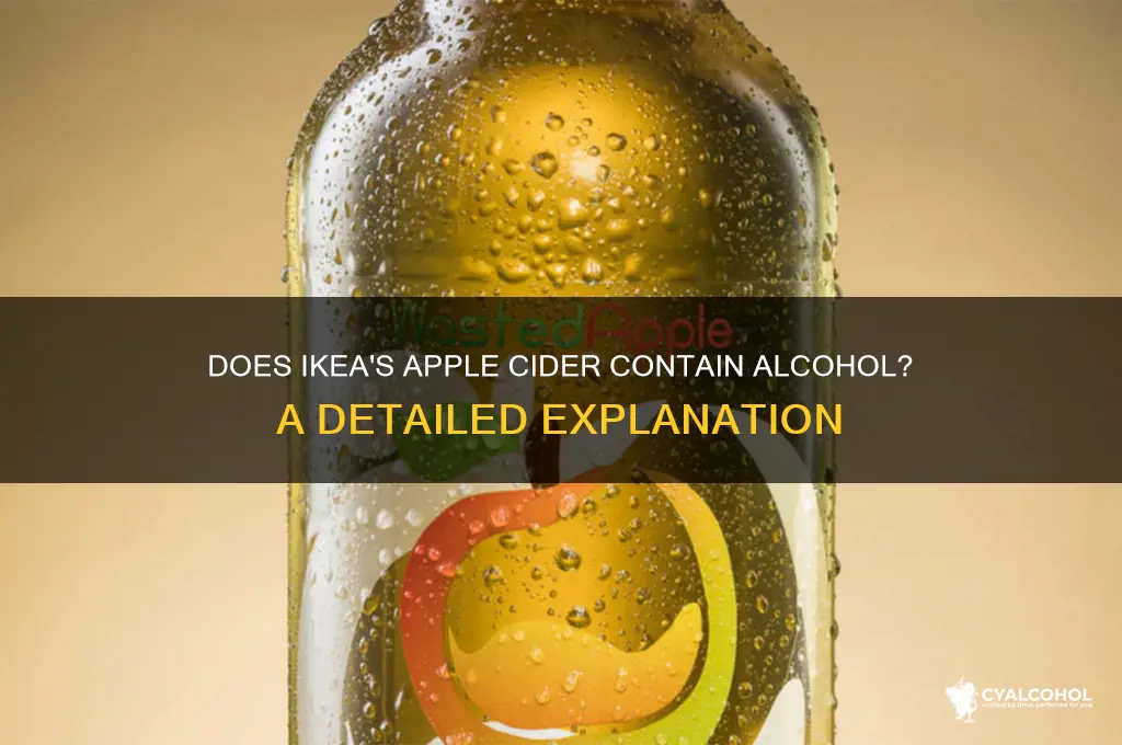 Does Ikea's Apple Cider Contain Alcohol? A Detailed Explanation | CyAlcohol